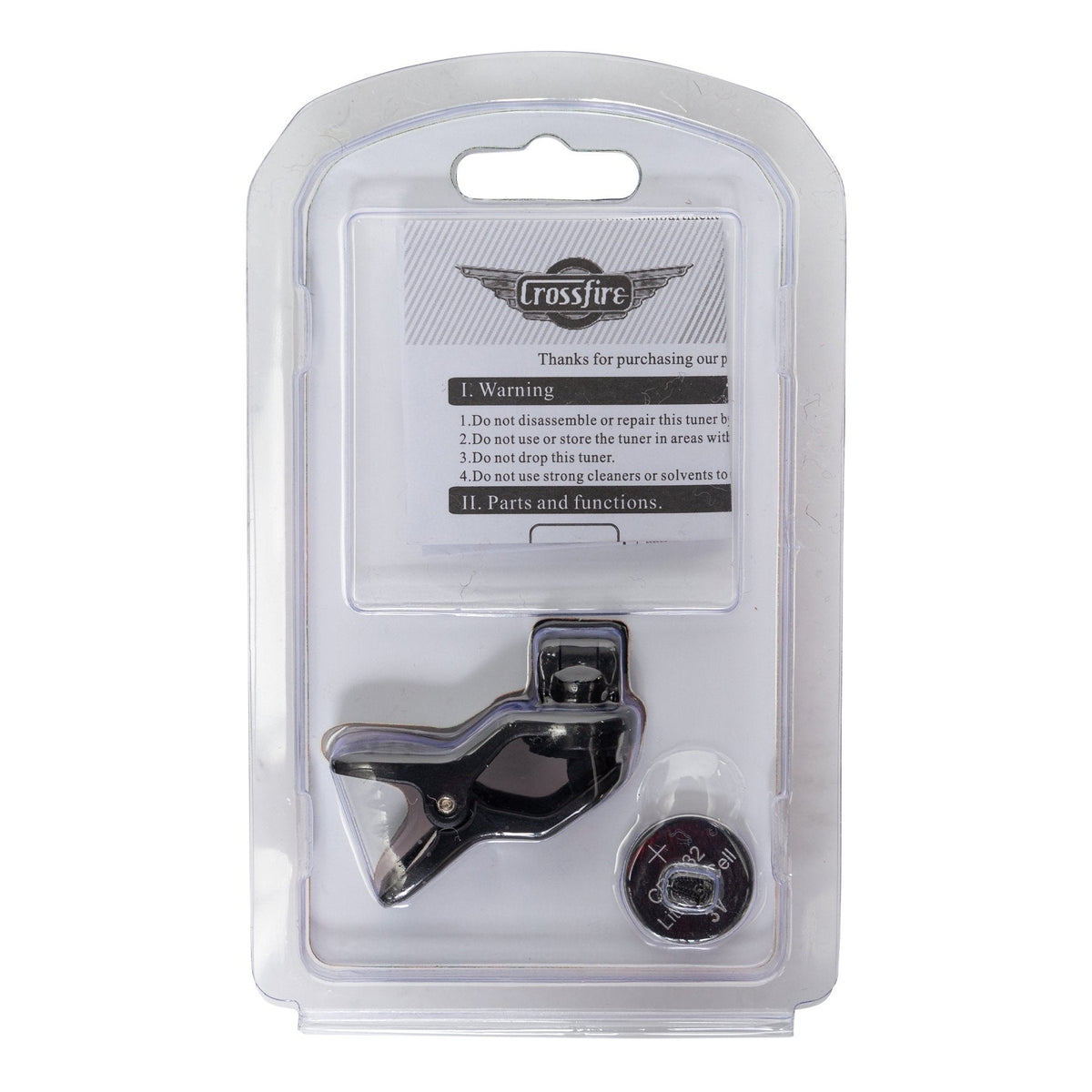 Crossfire CHT-5B Chromatic Clip-On Tuner – jademcaustralia