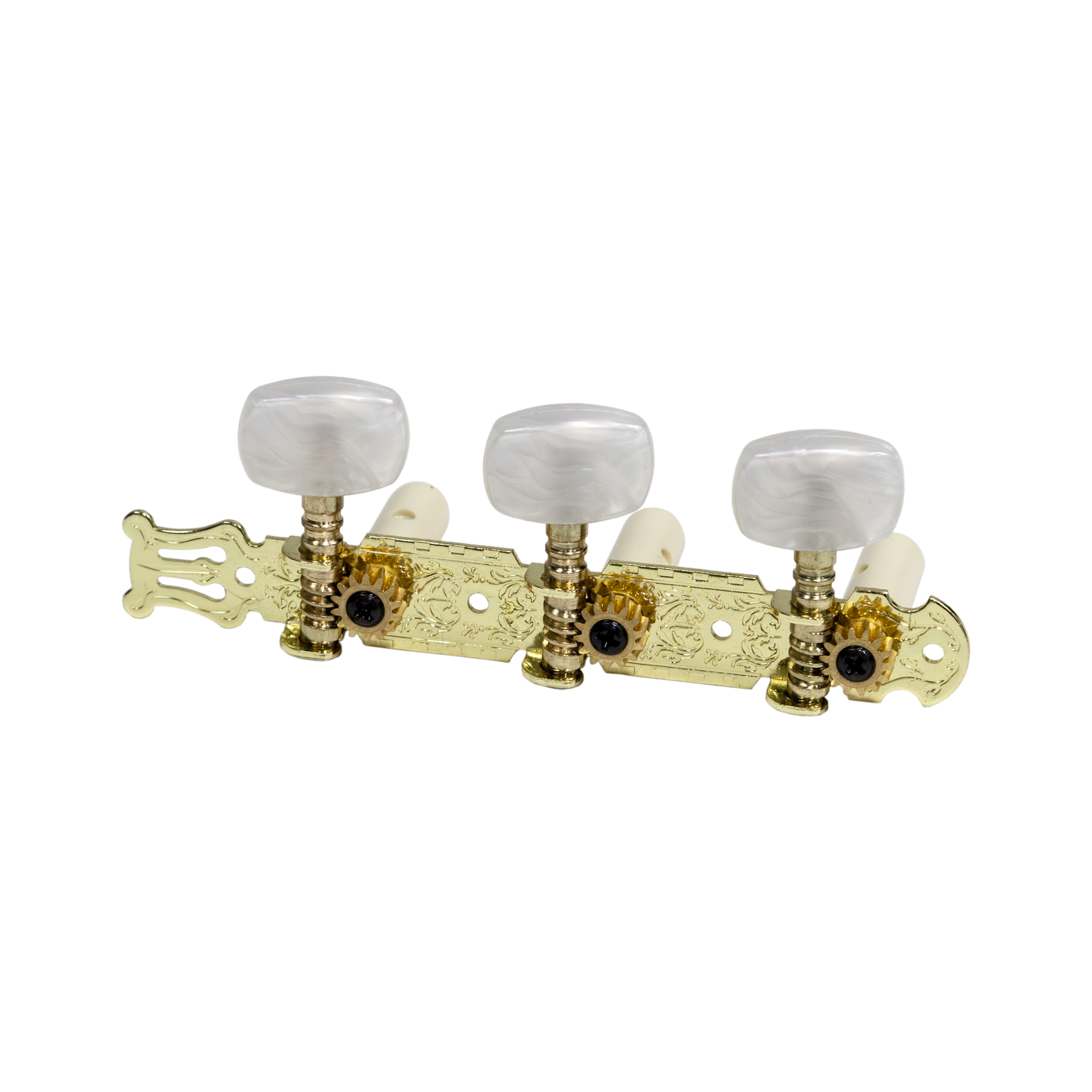 Crossfire Classical Guitar Machine Head Set (Gold with Buttons ...