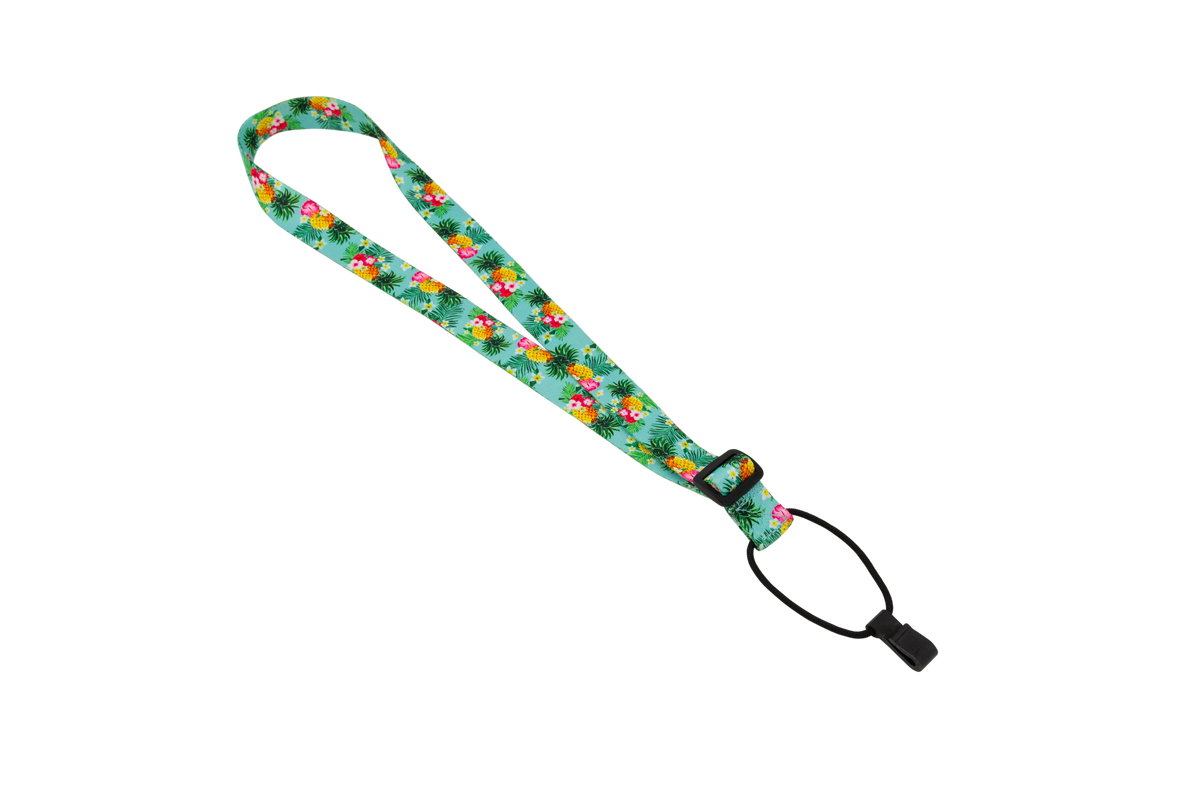 Fretz 1" Print Neck Ukulele Strap Blue – jademcaustralia