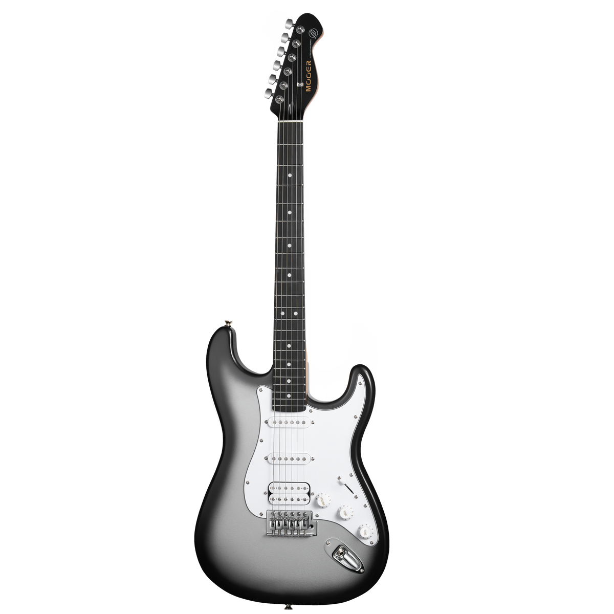 MOOER MSC12 ELECTRIC GUITAR (IRON SILVER) – jademcaustralia