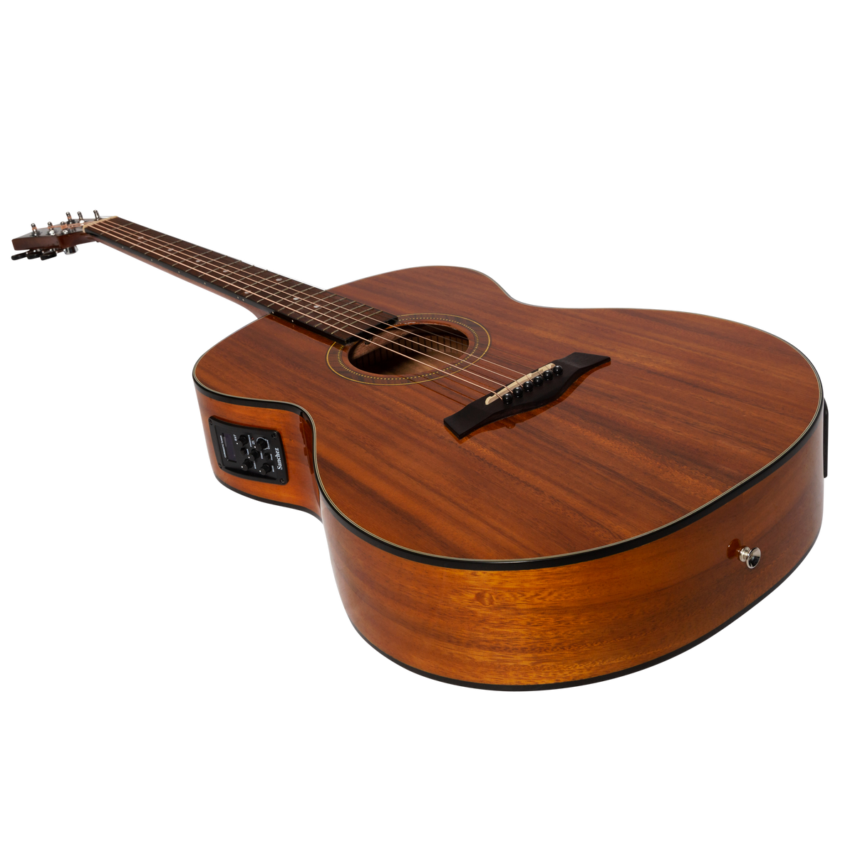Sanchez Acoustic Electric Small Body Guitar Koa (Gloss) – jademcaustralia