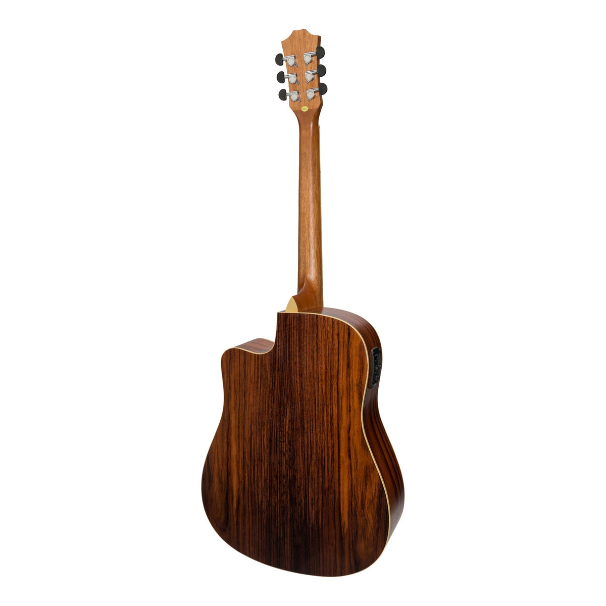 Sanchez Acoustic-Electric Dreadnought Cutaway Guitar Pack (Spruce/Rose ...