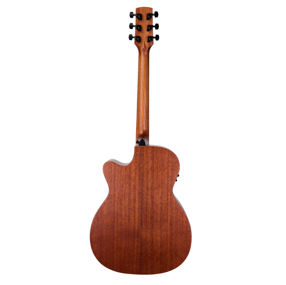 Timberidge 'Messenger Series' Mahogany Solid Top Acoustic-Electric 'Sm ...