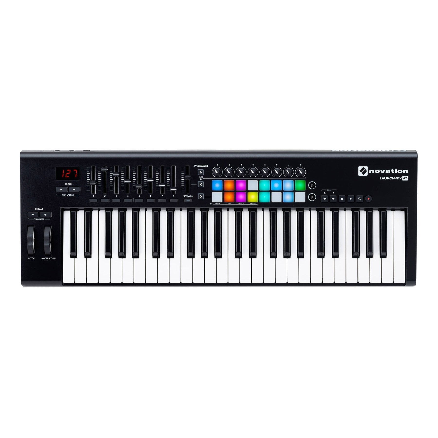 Novation 'Launchkey Mk2' 49 Key USB MIDI Controller – jademcaustralia