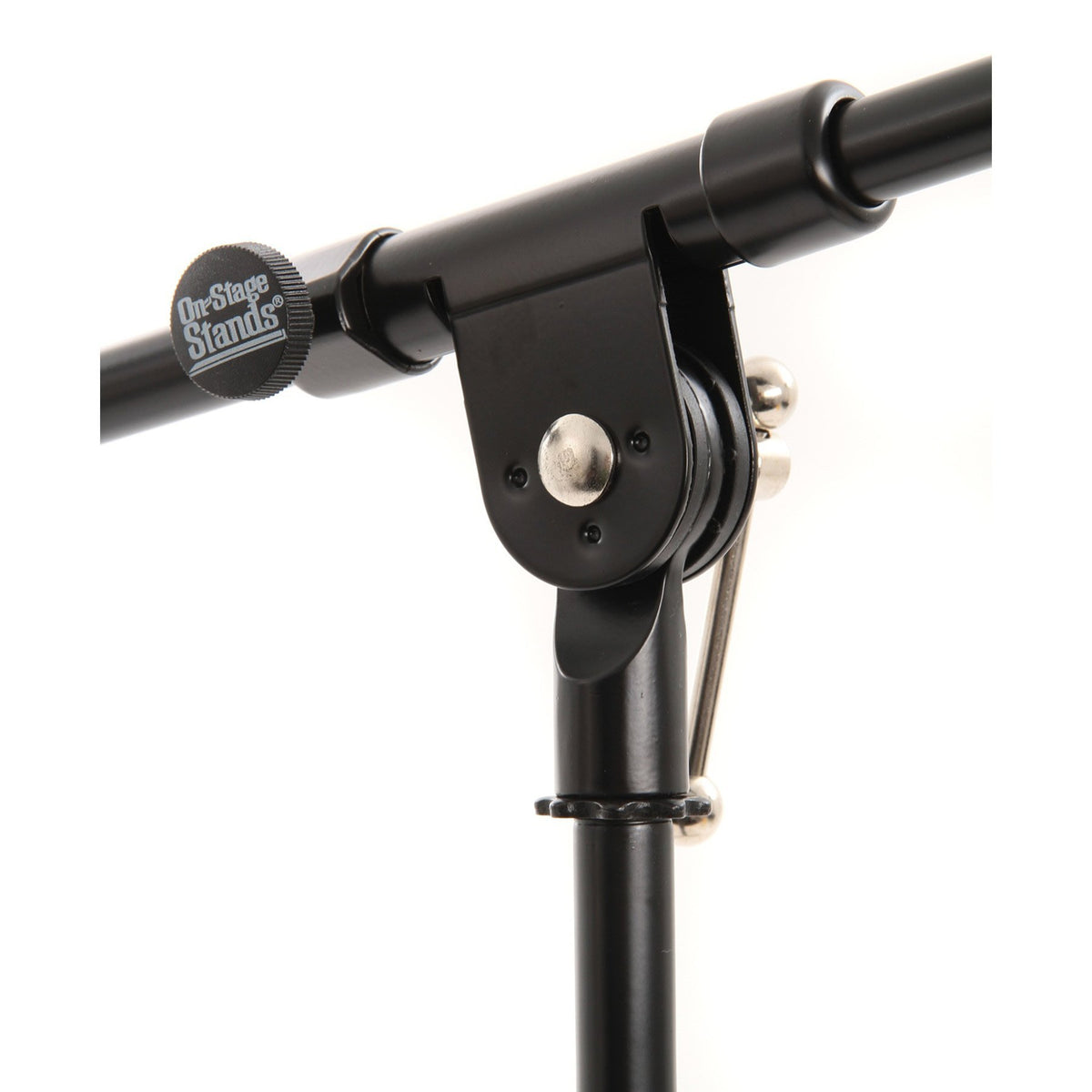 On Stage Kick Drum & Amplifier Boom Microphone Stand (Black ...